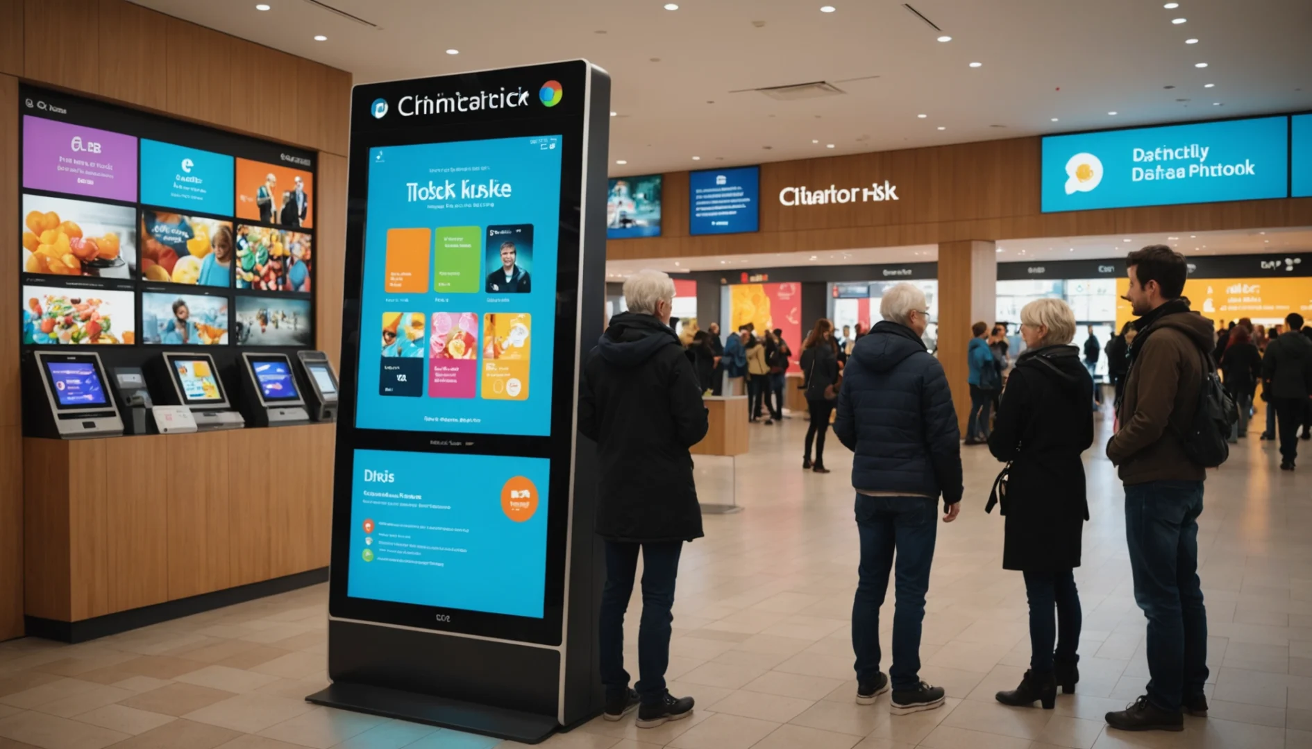 DIGITAL BROKER : Le leader borne tactile interactive